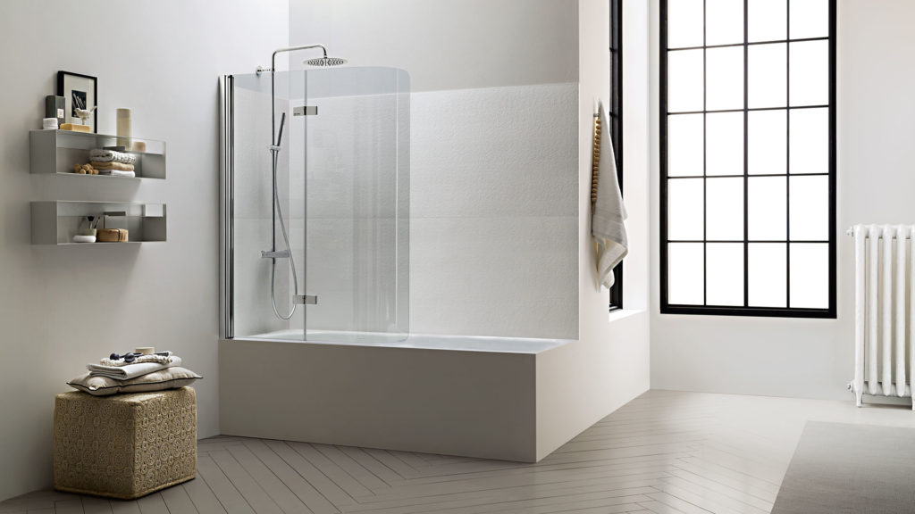 Bath screen Sei - Arblu